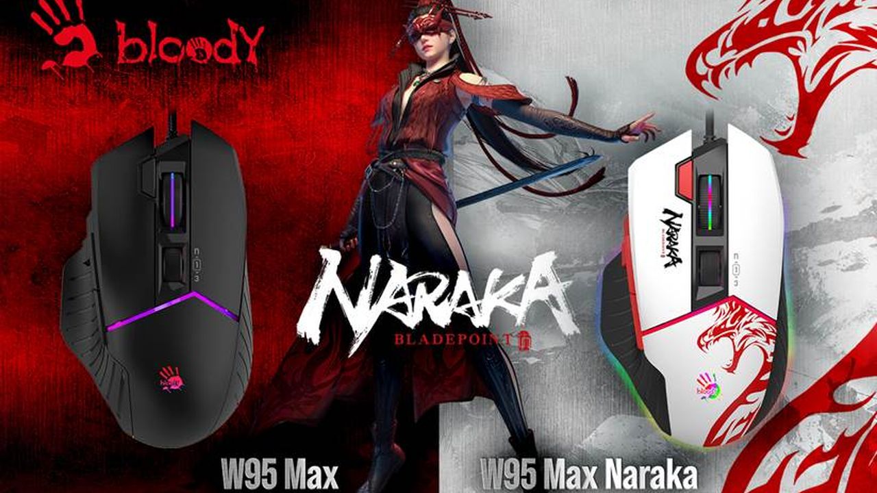 Bloody представил новую игровую мышь W95 Max