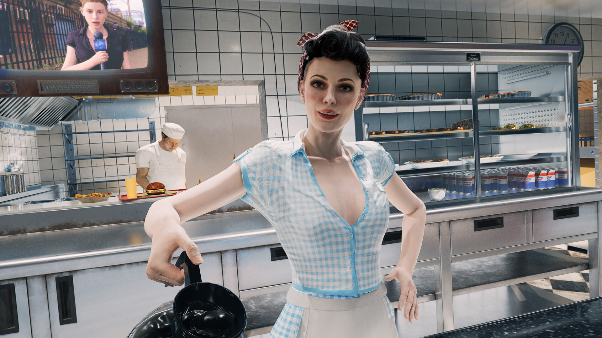 Дебютный трейлер симулятора бизнеса Road Diner Simulator