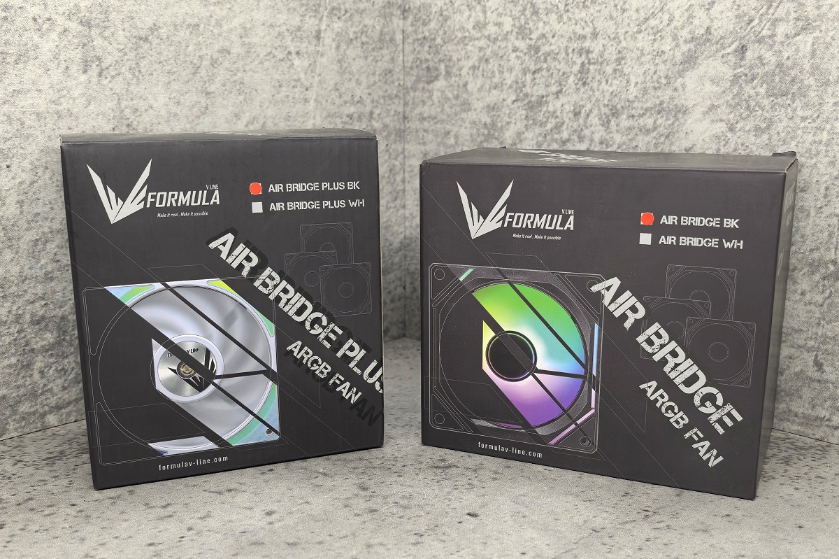 Обзор корпусных вентиляторов Formula V Line Air Bridge и Air Bridge Plus
