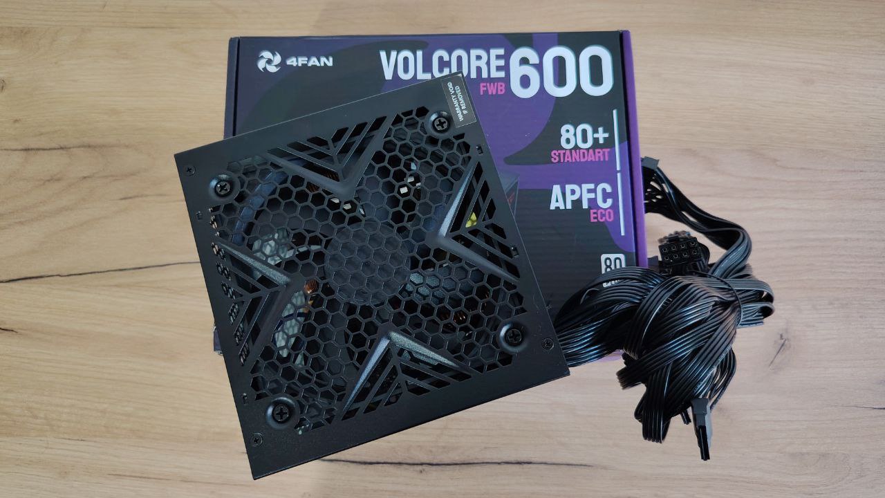 Обзор блока питания 4FAN Volcore FWB600 – Базовая модель с тихим ...