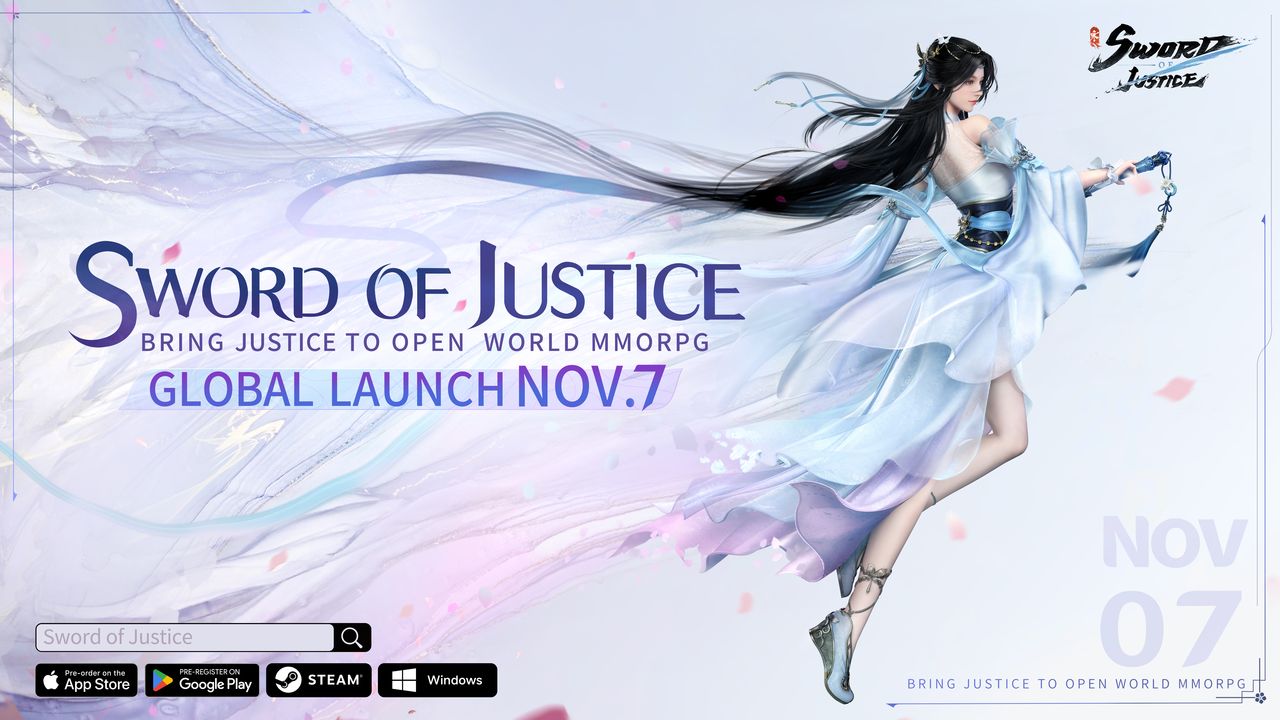 Объявлена дата запуска глобальной версии MMORPG Sword of Justice